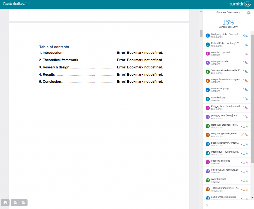 What does my similarity score mean in the Scribbr Plagiarism Checker?